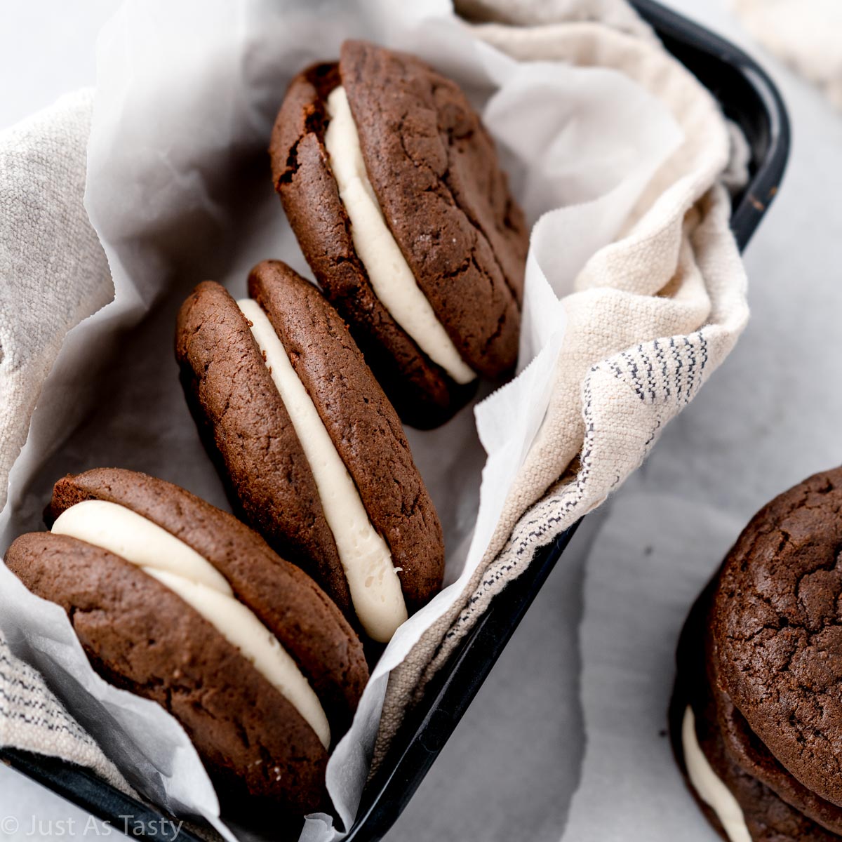Homemade Chocolate Whoopie Pies Gluten Free