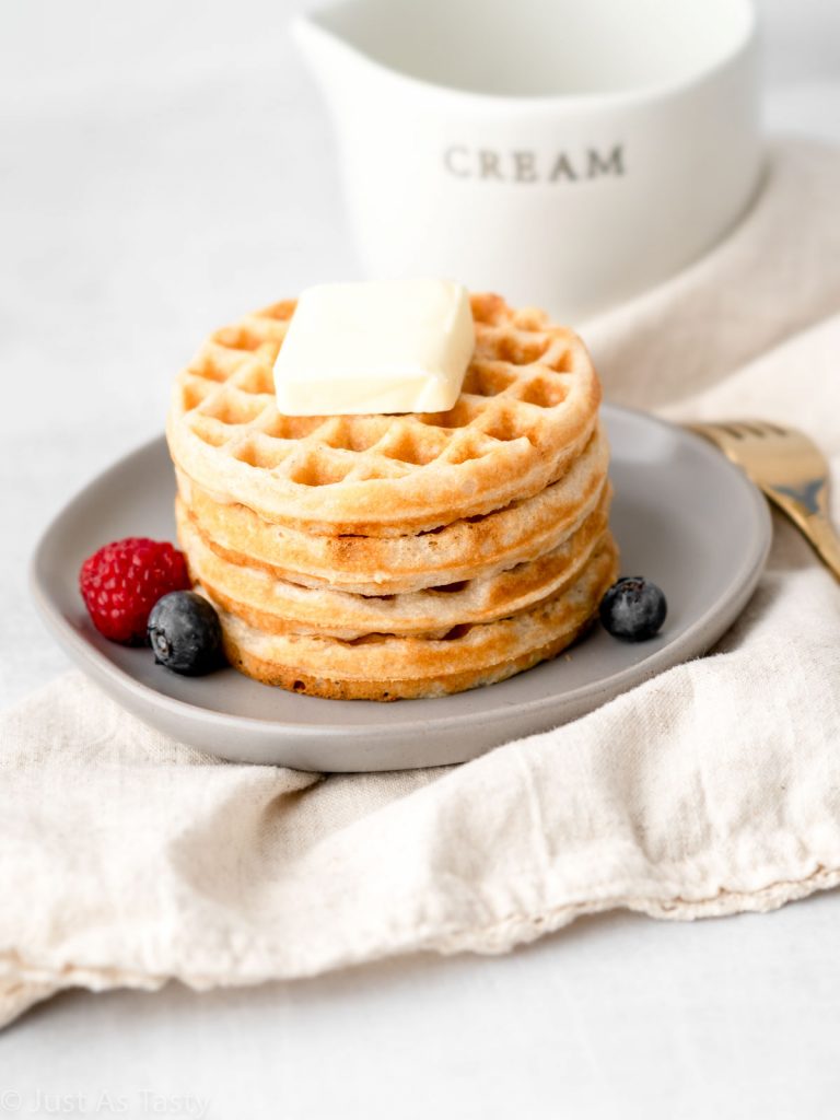 Best Gluten Free Waffles (Crispy Outside, Fluffy Inside) - Just As Tasty